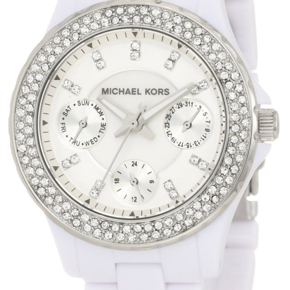 Michael Kors | Accessories | Michael Kors White Ceramic Watch | Poshmark